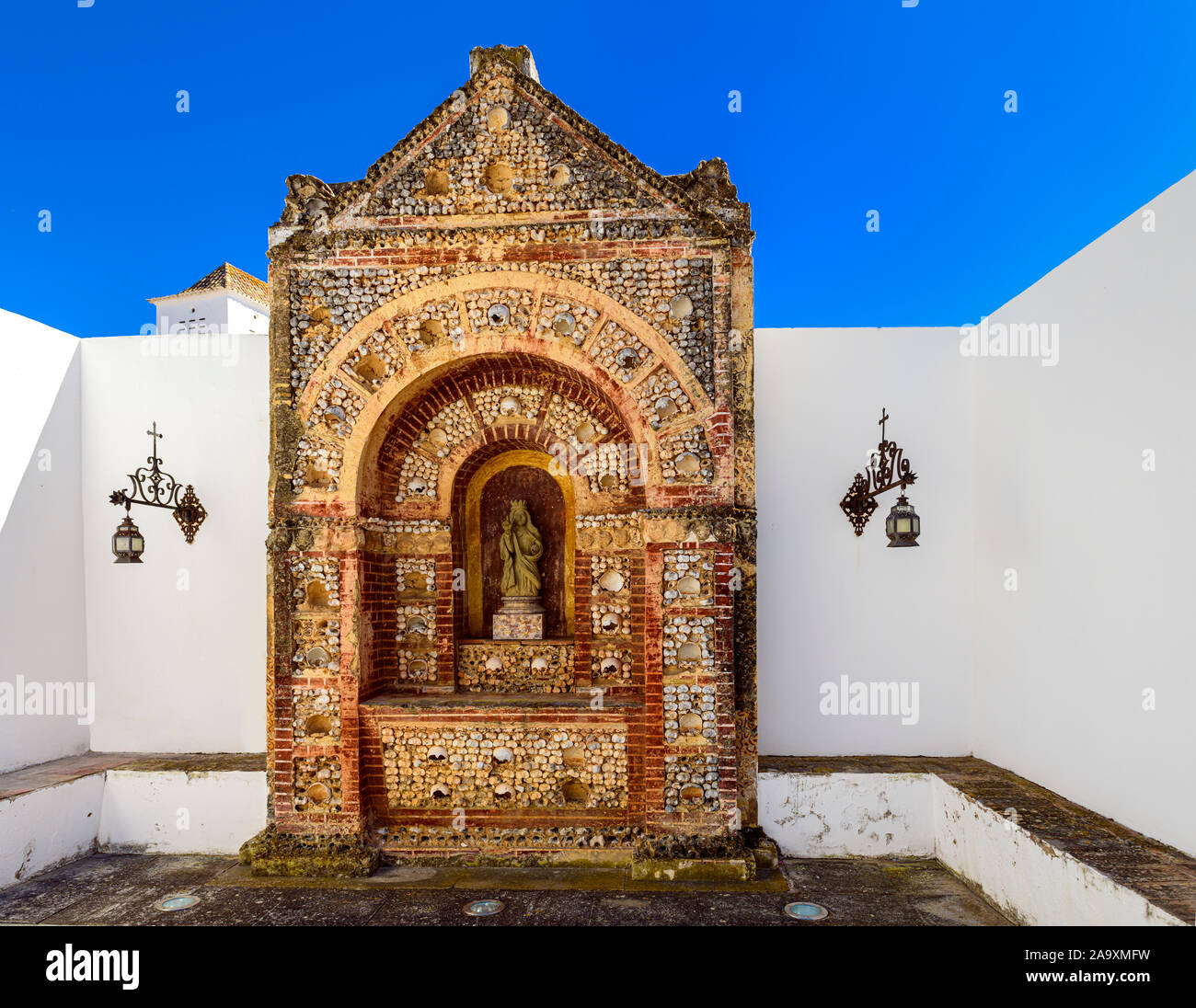 The bone chapel at Igreja de Santa Maria Faro cathedral se cathedral ...