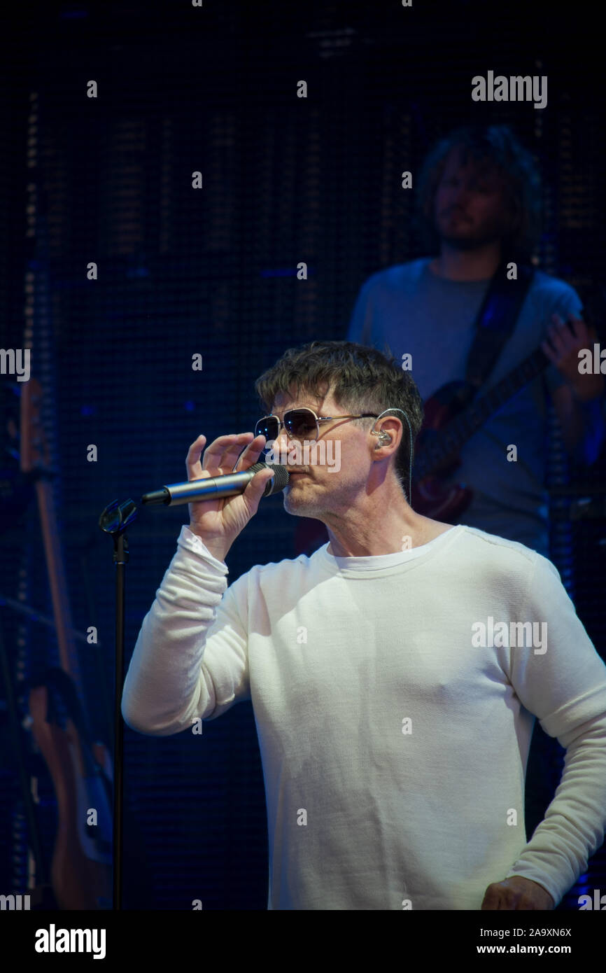 A-HA in concert Stock Photo - Alamy