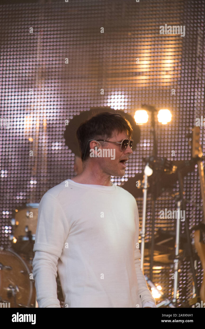 A Ha In Concert Stock Photo Alamy