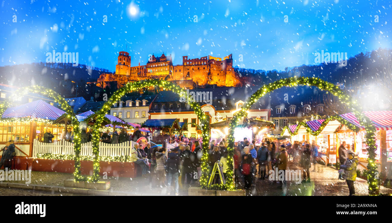 Heidelberg Christmas Market High Resolution Stock Photography and ...