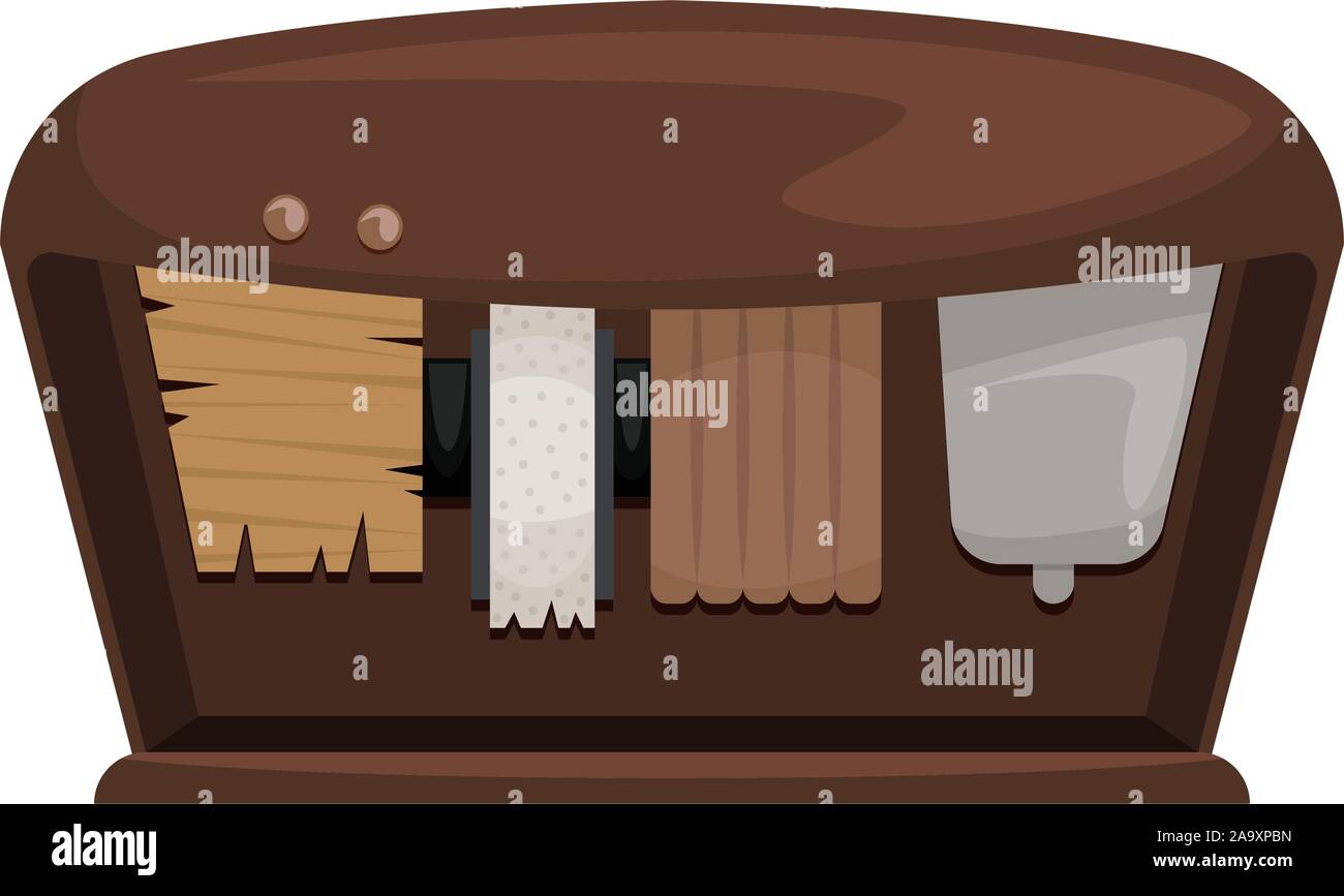 Man shoe polisher Stock Vector Images - Alamy