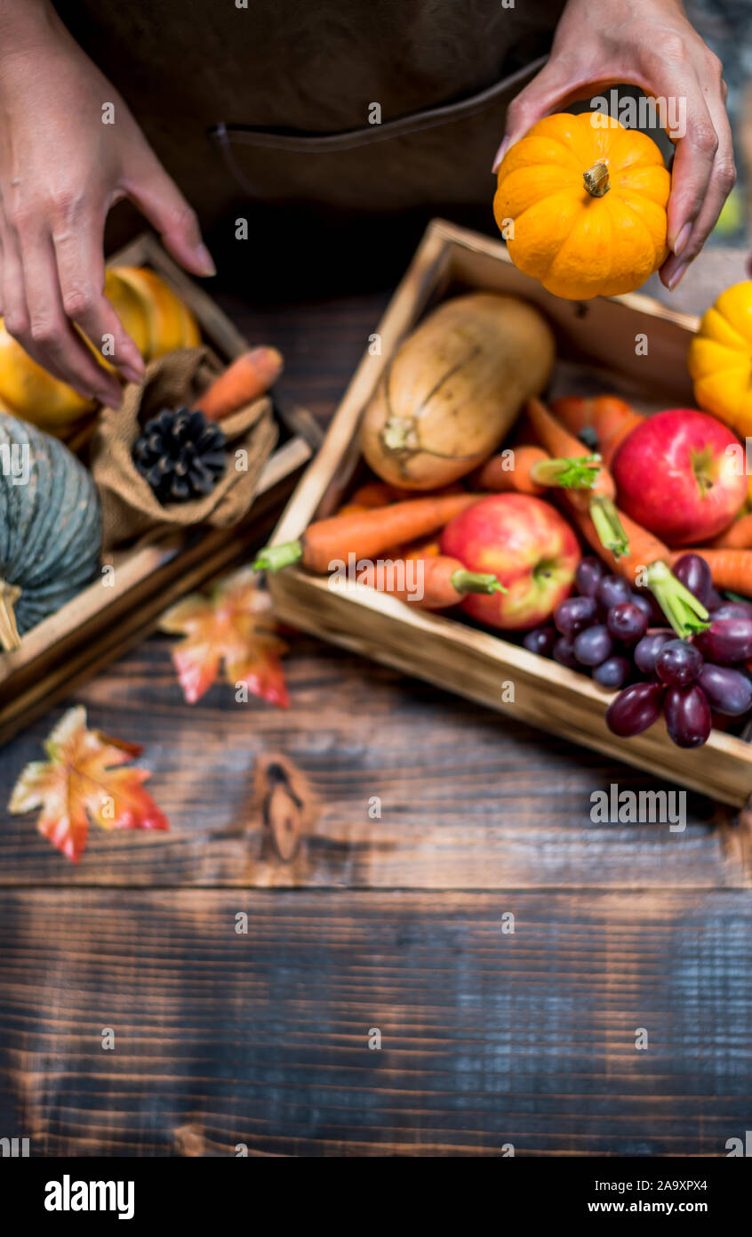 Hands the cornucopia hi-res stock photography and images - Alamy