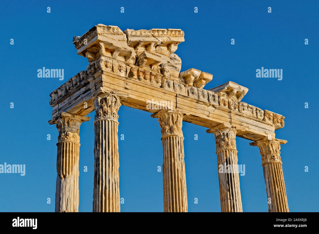 Temple of Apollo at Side, Turkey Stock Photo - Alamy