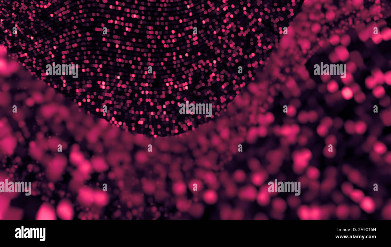 Pink glitter background. 3d rendering, 3d illustration Stock Photo - Alamy