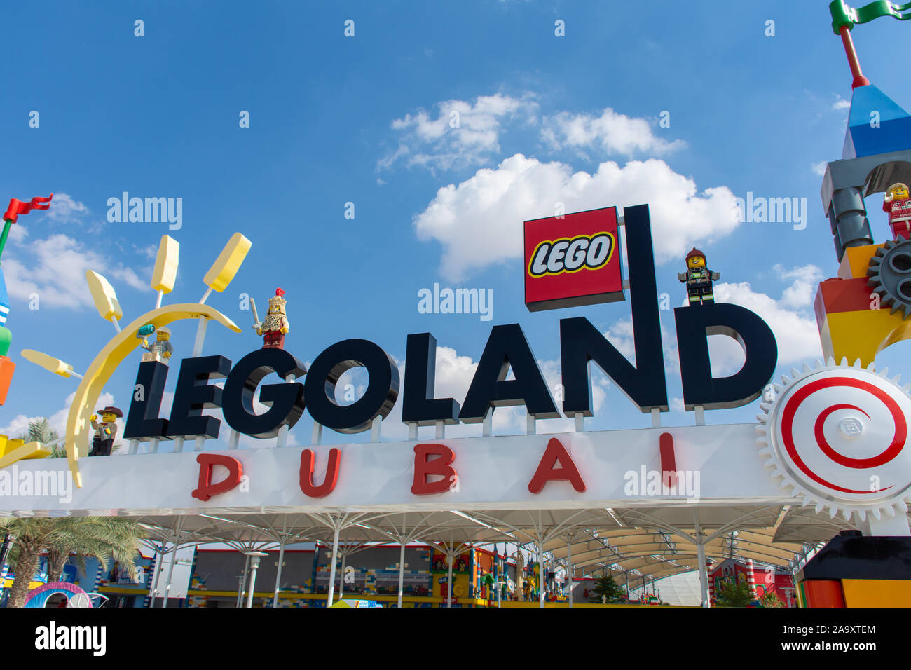 "Dubai, Dubai/United Arab Emirates - 11/16/2019: Legoland Dubai Theme ...