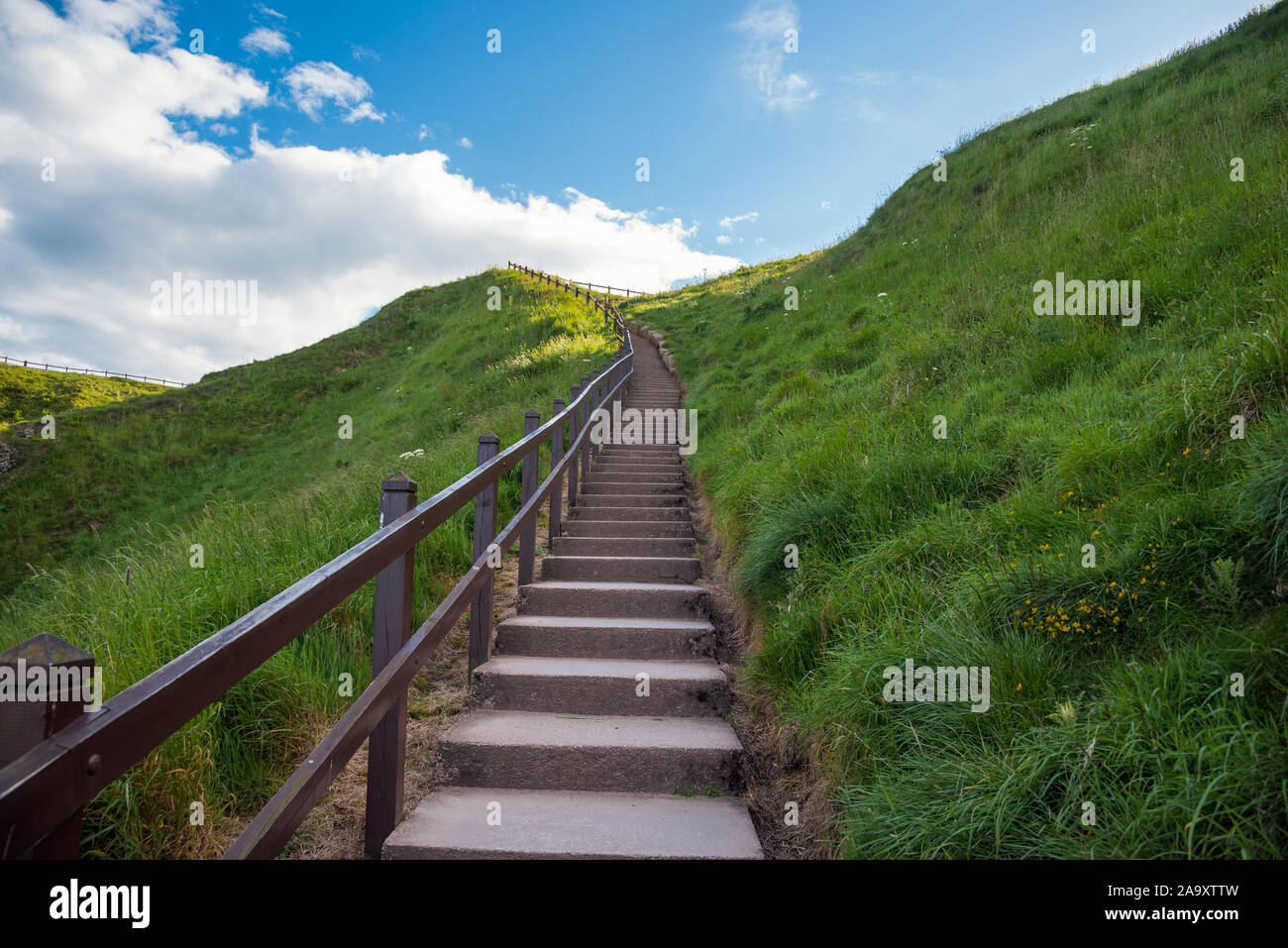 Steps hillside hi-res stock photography and images - Alamy