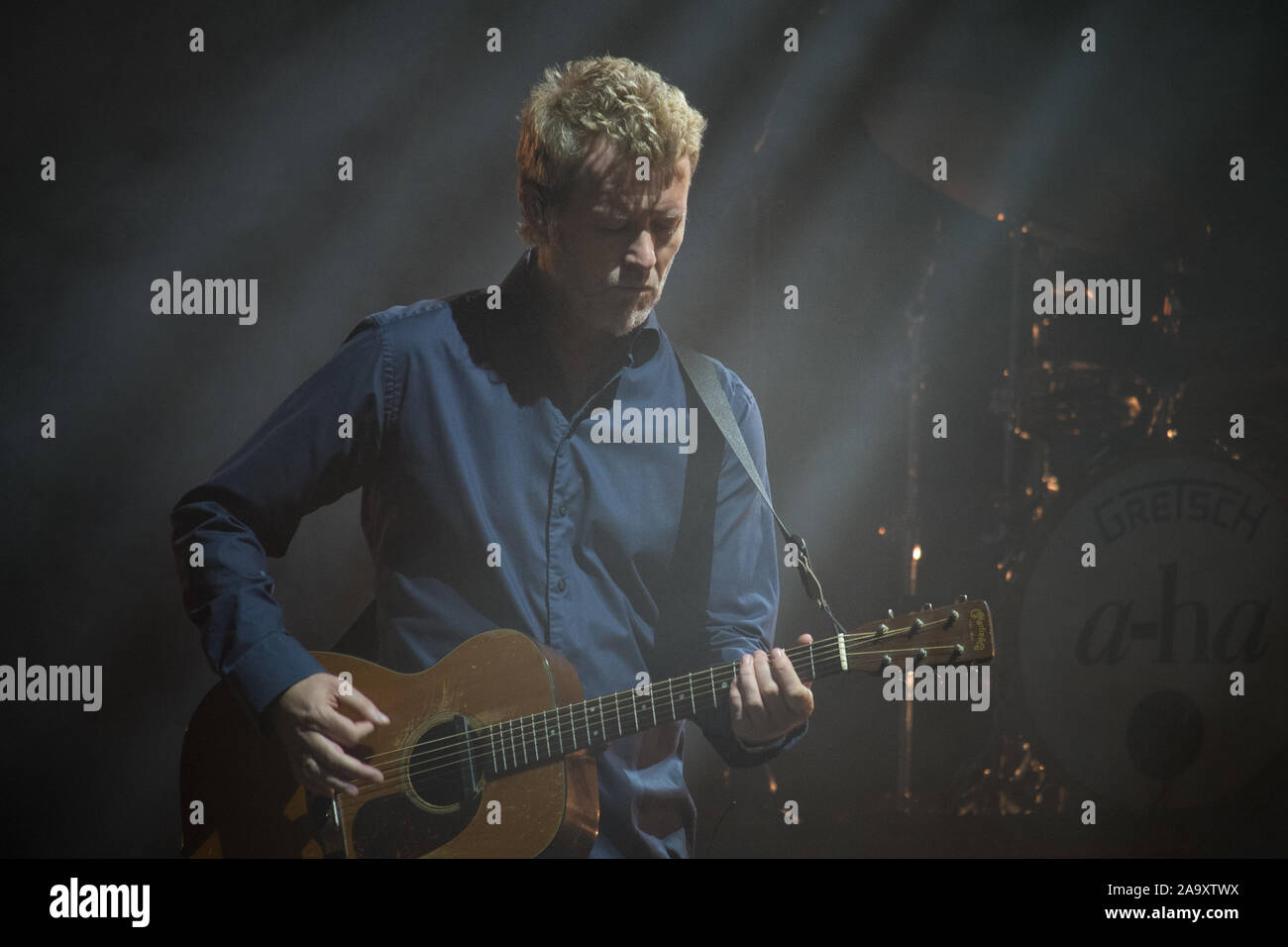 A-HA in concert Stock Photo - Alamy