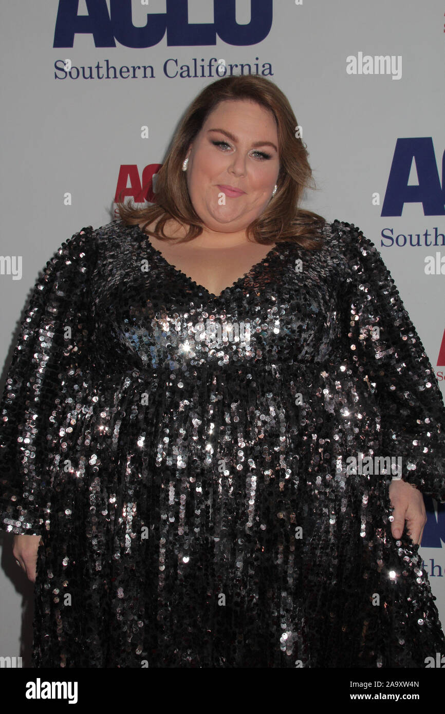 Los Angeles, USA. 17th Nov, 2019. Chrissy Metz 11/17/2019 ACLU SoCal's ...
