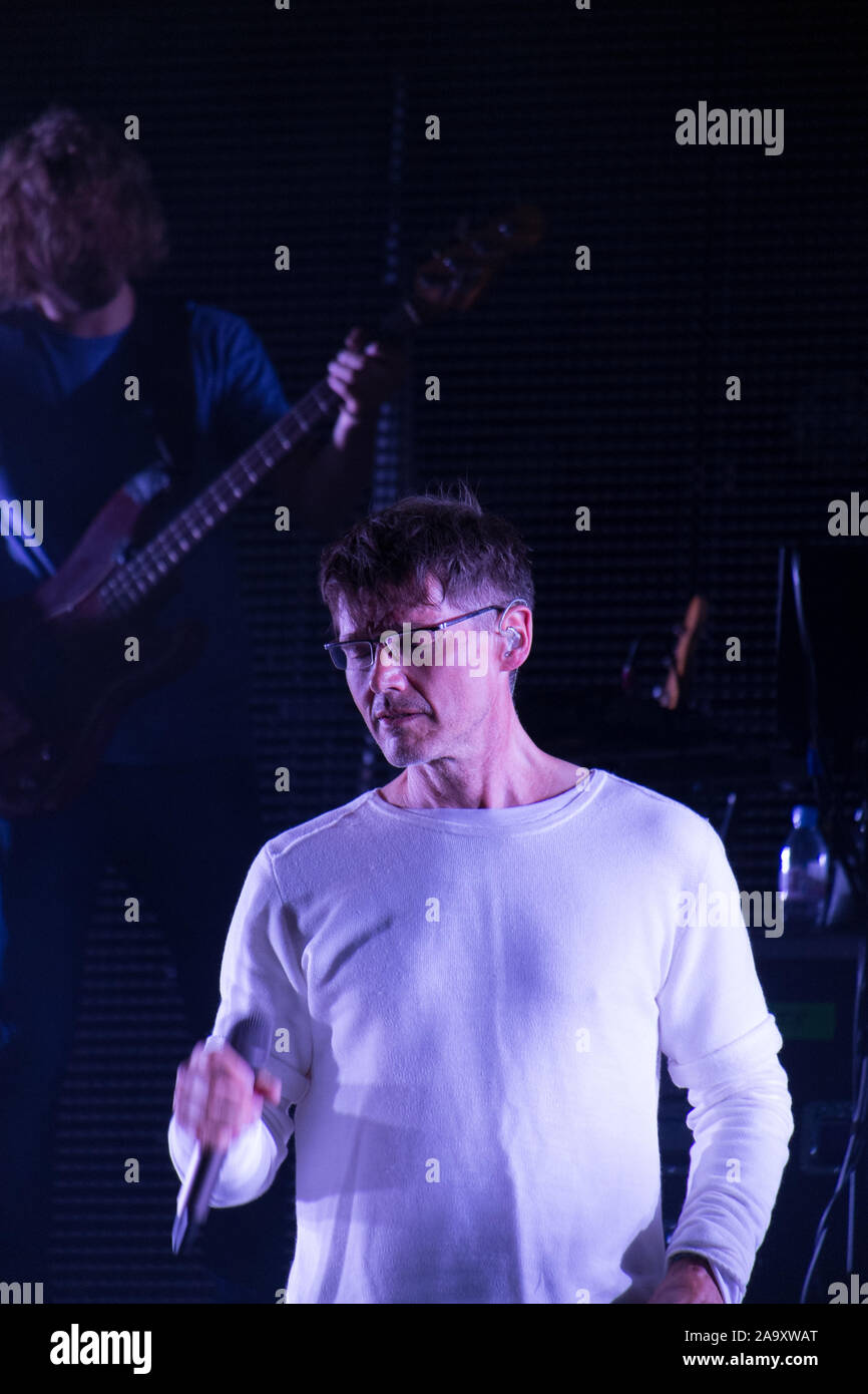 A-HA in concert Stock Photo - Alamy