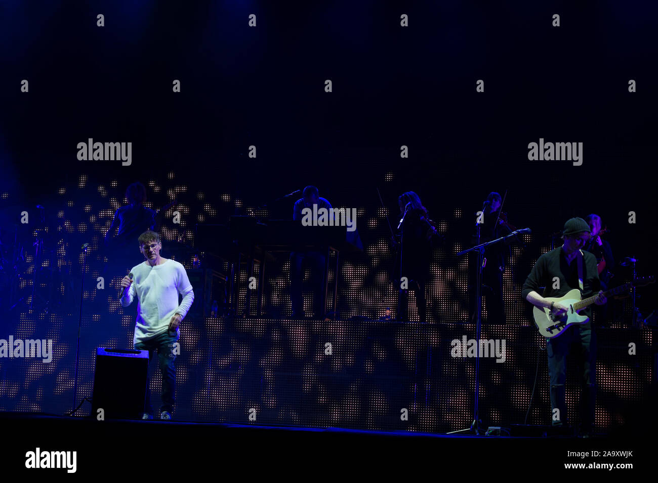 A-HA in concert Stock Photo - Alamy