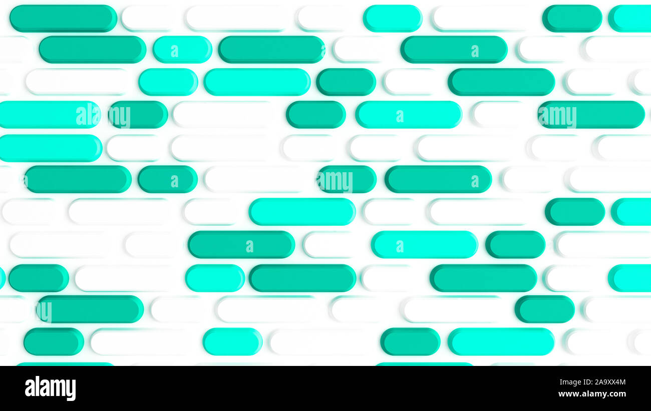 Abstract turquoise white background. 3d rendering 3d illustration Stock ...