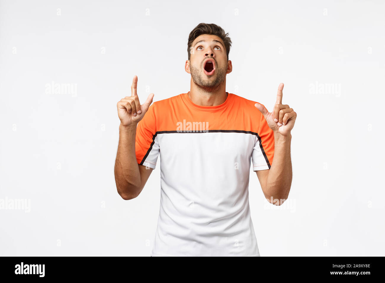 Guy drop jaw from amazement, see stunning great product on top ...