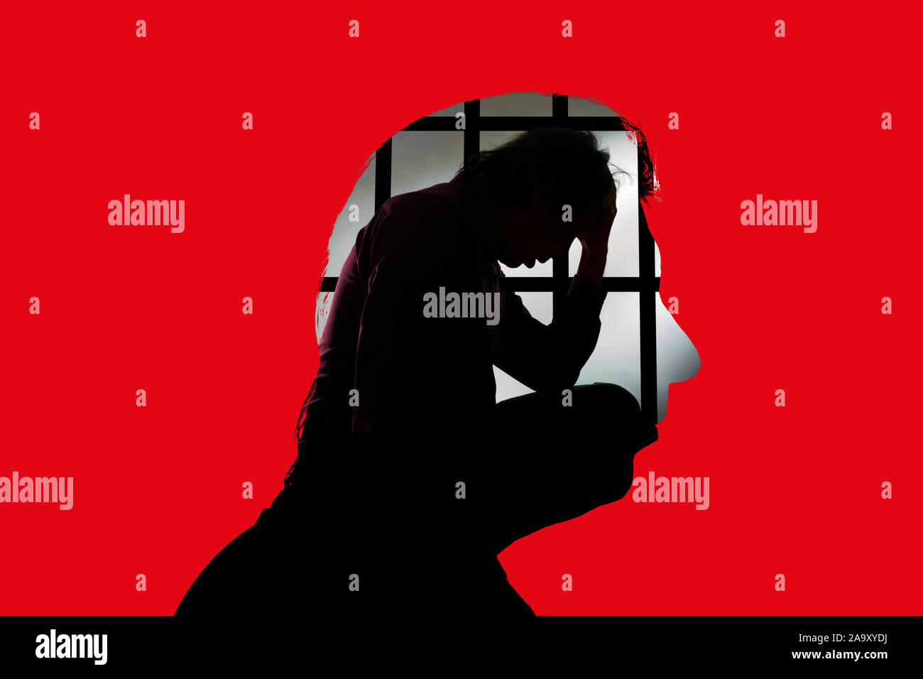 Mental prison hi-res stock photography and images - Alamy