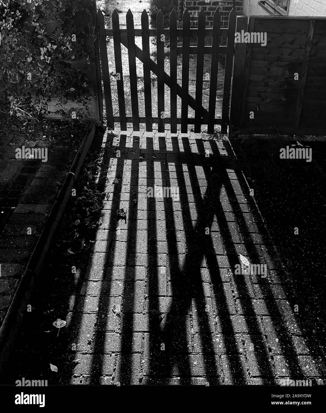 Light Gate Black and White Stock Photos & Images - Alamy