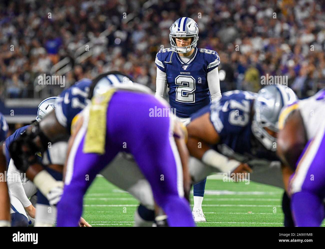 Dallas cowboys kicker brett maher hi-res stock photography and images ...