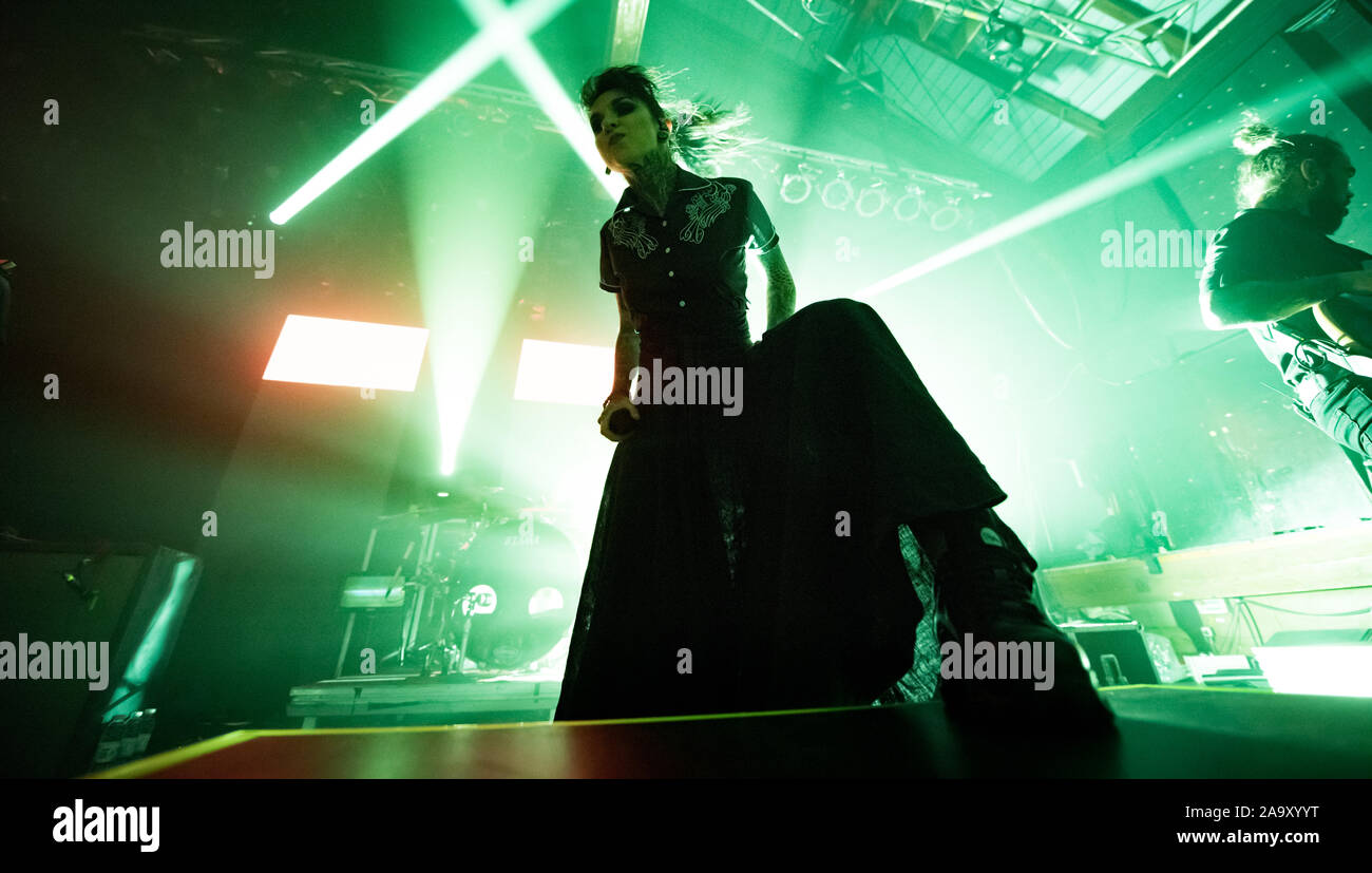 Copenhagen, Denmark. 15th, November 2019. The Ukrainian heavy metal ...