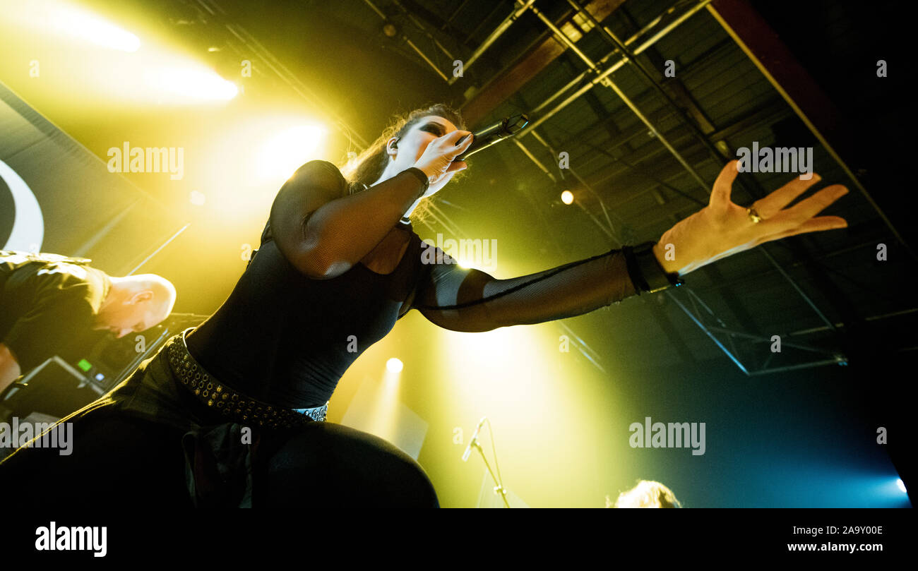 Copenhagen, Denmark. 15th, November 2019. The Canadian metal band The ...