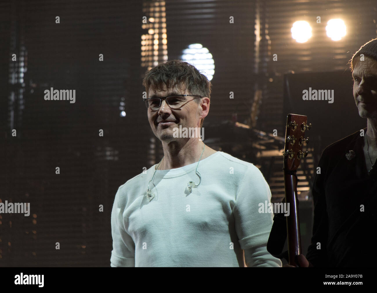 A-HA in concert Stock Photo - Alamy