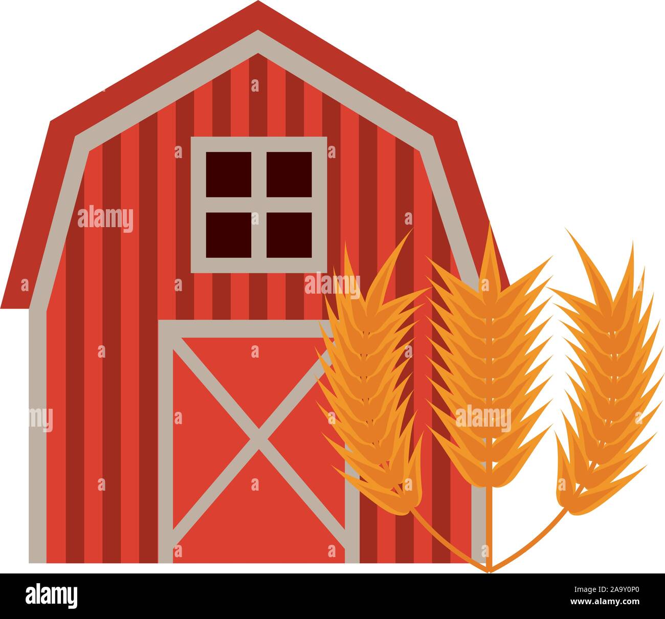 Livestock farm stable Cut Out Stock Images & Pictures - Alamy