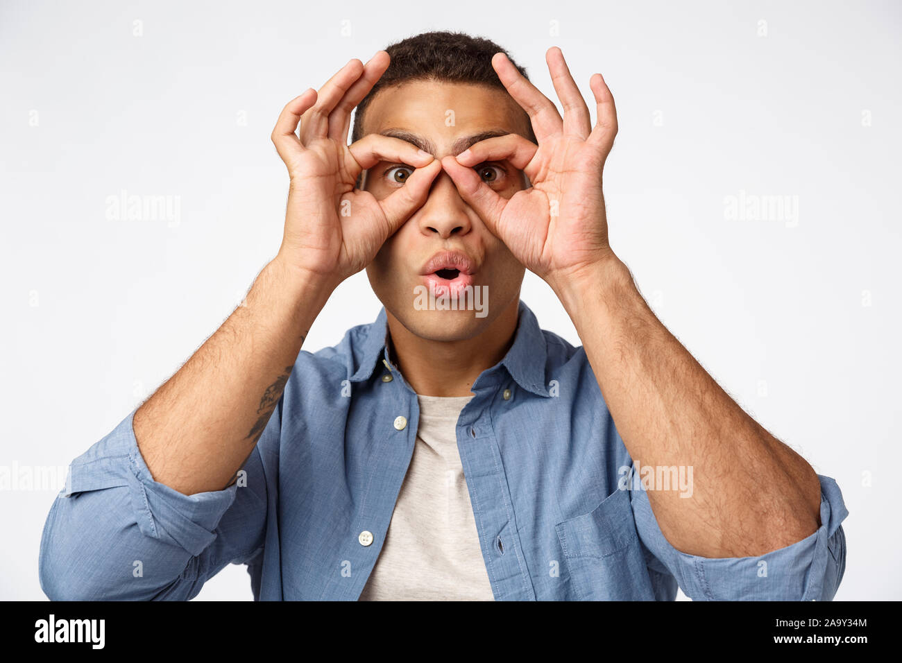 Goofy looking men hi-res stock photography and images - Alamy