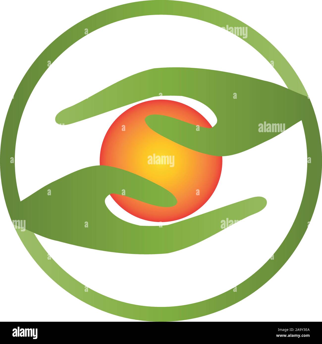 Hands, massage, helper, logo Stock Vector Image & Art - Alamy