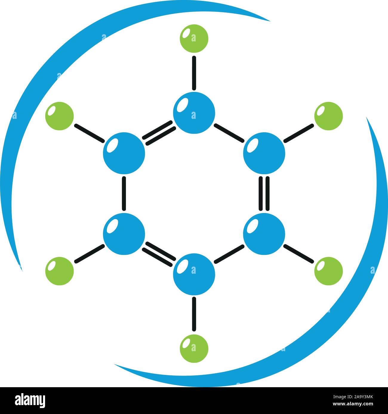 Molecule, Atom, Network, Logo Stock Vector Image & Art - Alamy