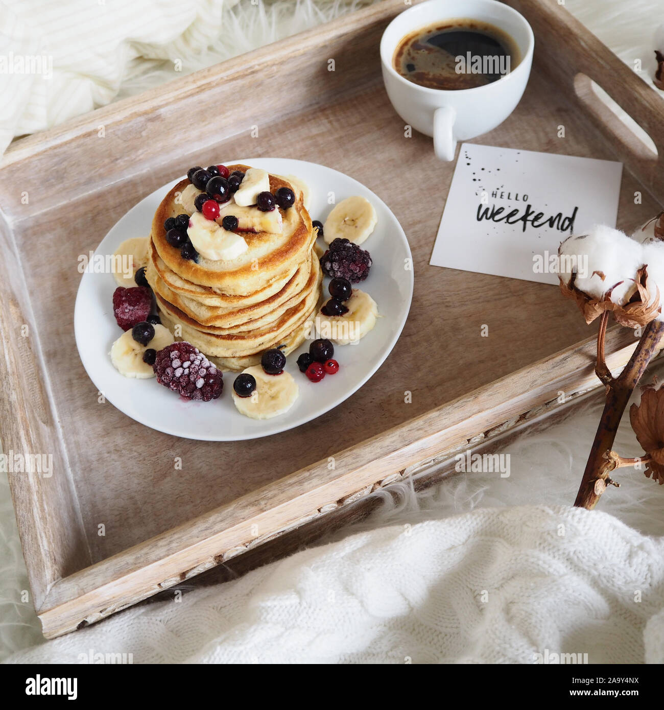 Set table vegan breakfast hi-res stock photography and images - Alamy