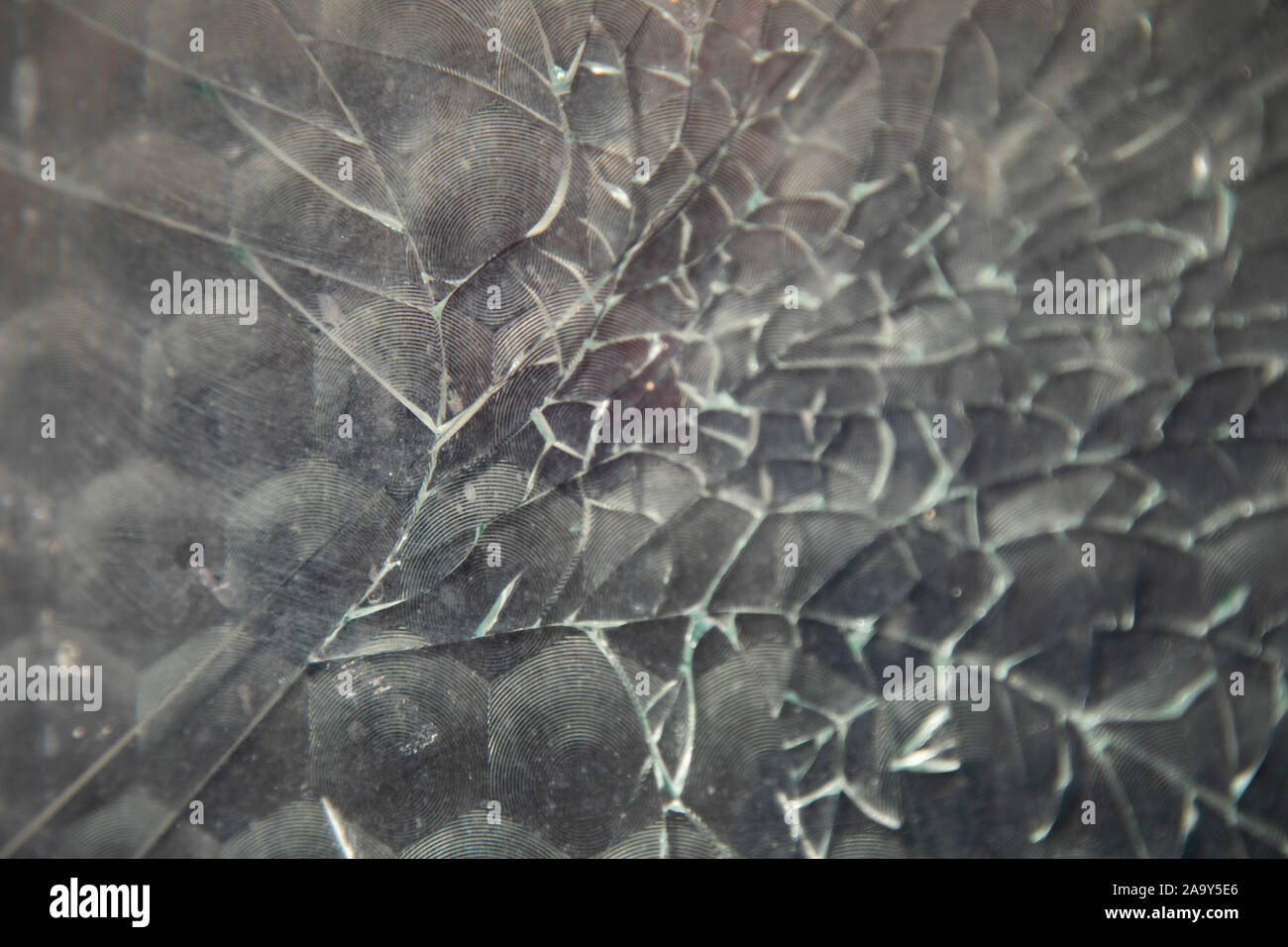 Broken shattered glass window Stock Photo - Alamy