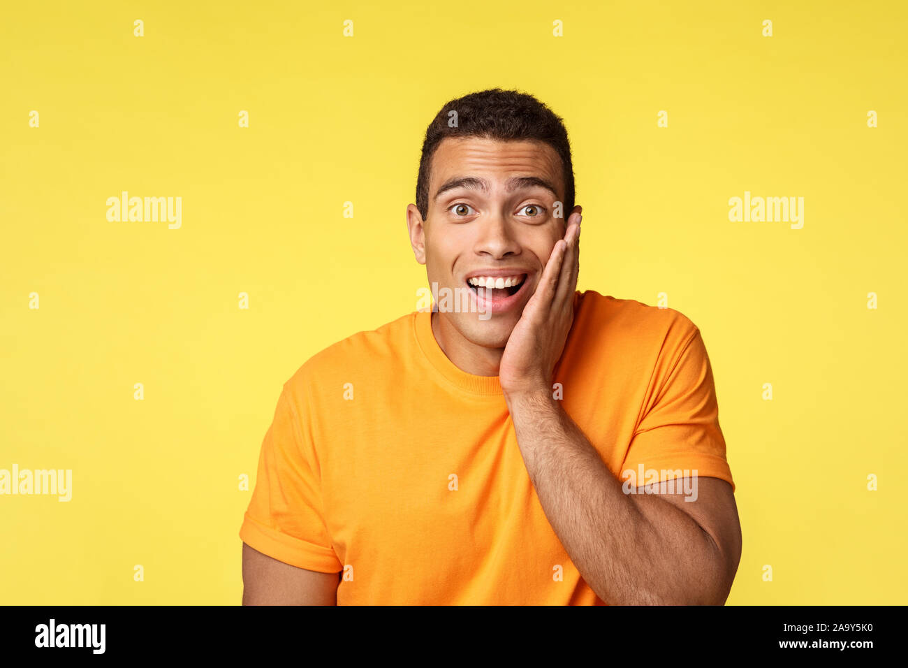 Blushing man hi-res stock photography and images - Alamy