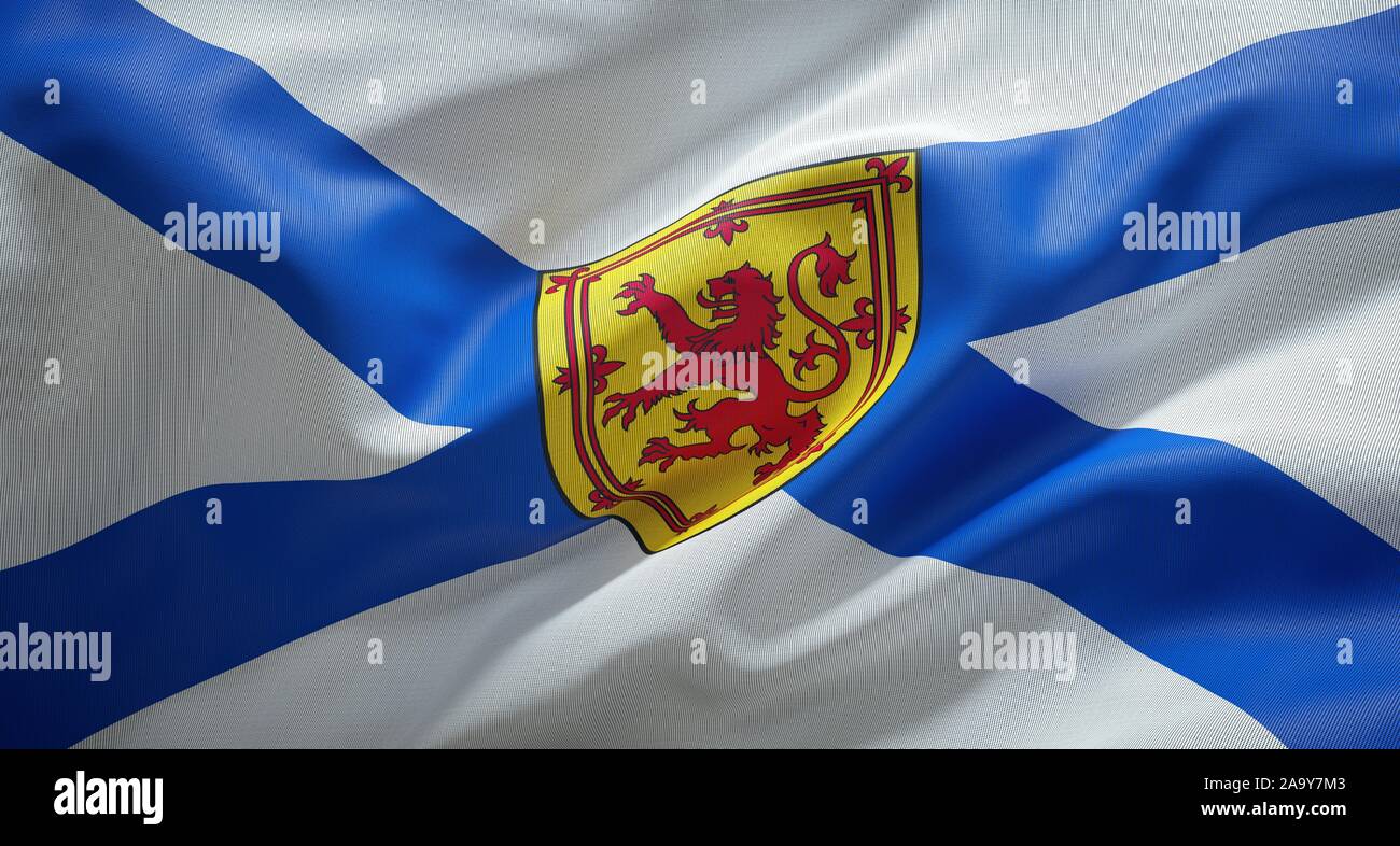 Flag of nova scotia hi-res stock photography and images - Alamy