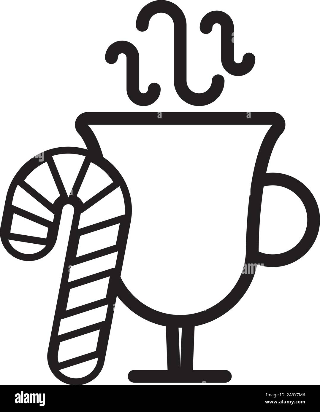 Candy stripes christmas Black and White Stock Photos & Images - Alamy