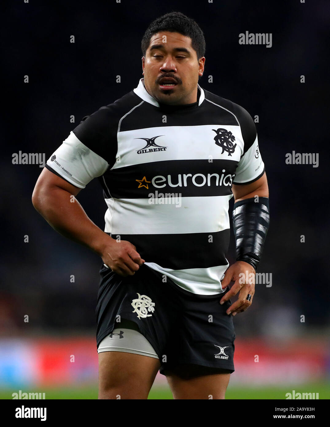 Barbarians' Campese Maafu Stock Photo - Alamy