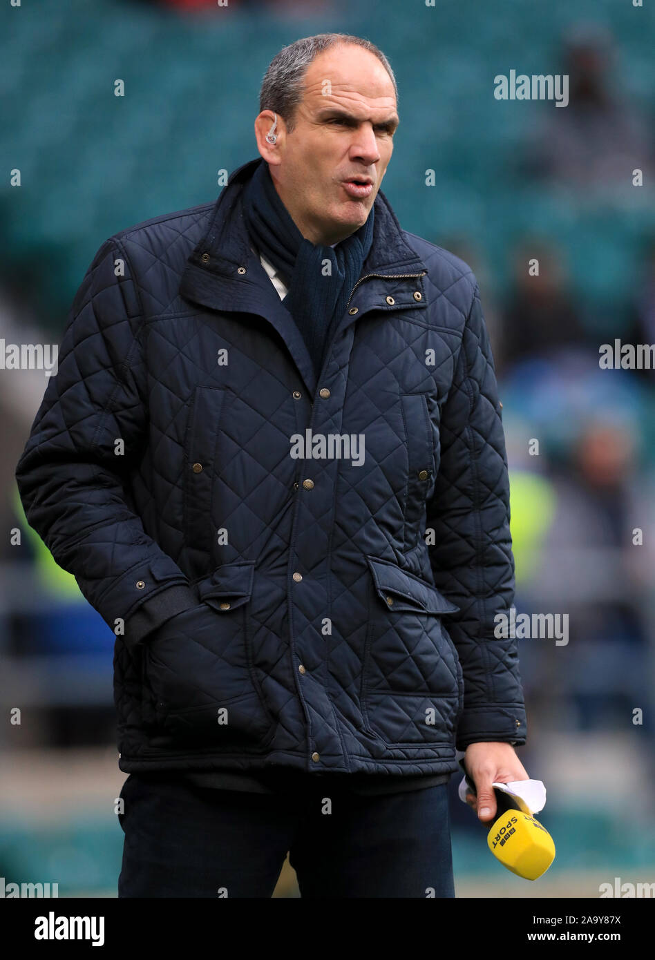 Retired rugby player Martin Johnson Stock Photo - Alamy