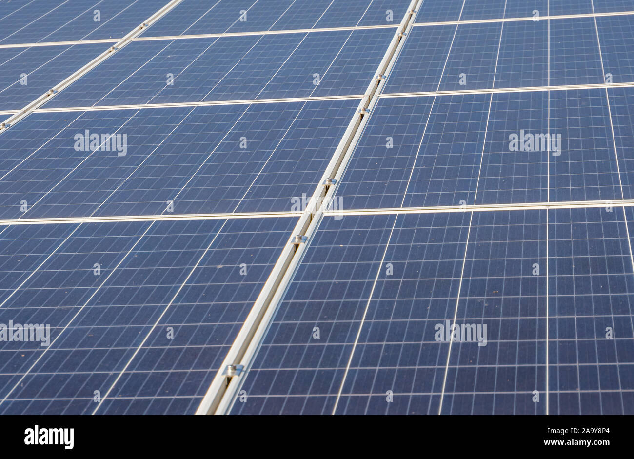 Solar panel background solar technology Stock Photo - Alamy