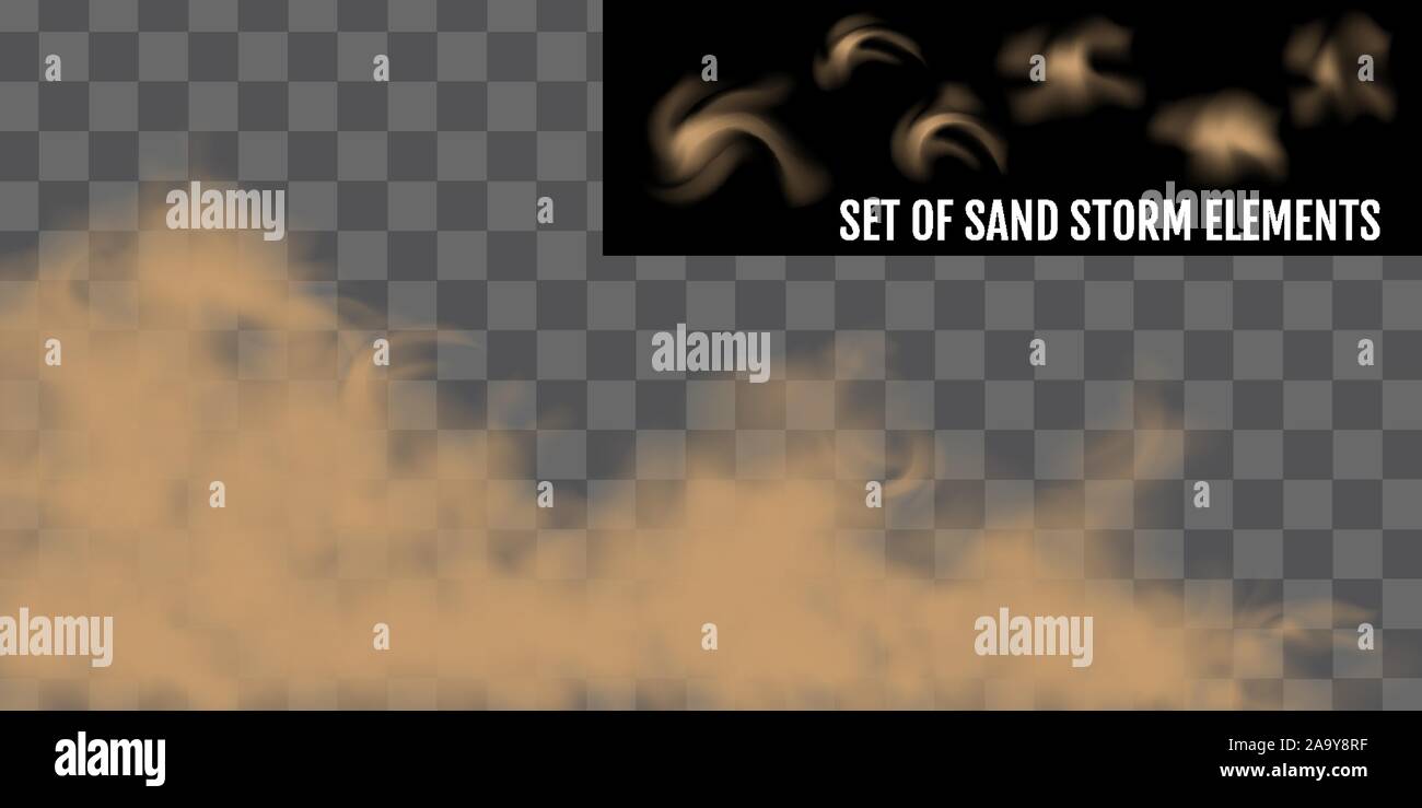 Sandstorm effect Stock Vector Images - Alamy