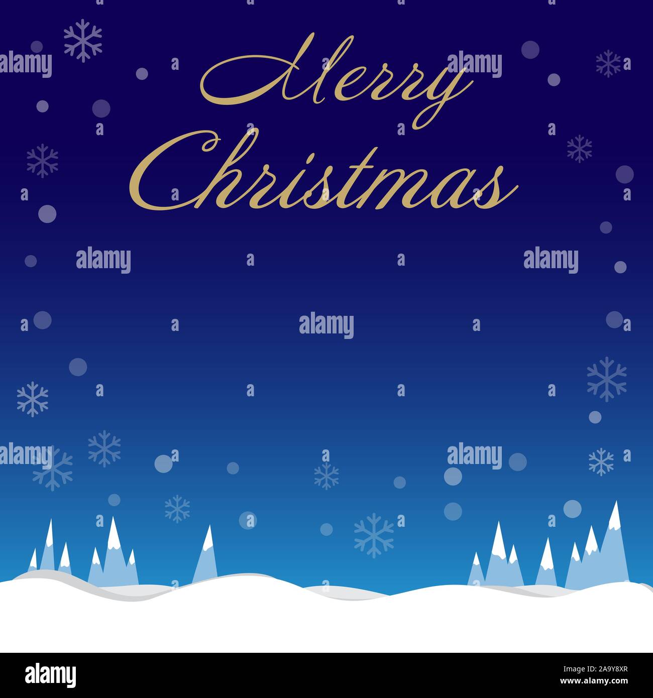 Christmas copy space greeting card Stock Vector Images - Alamy