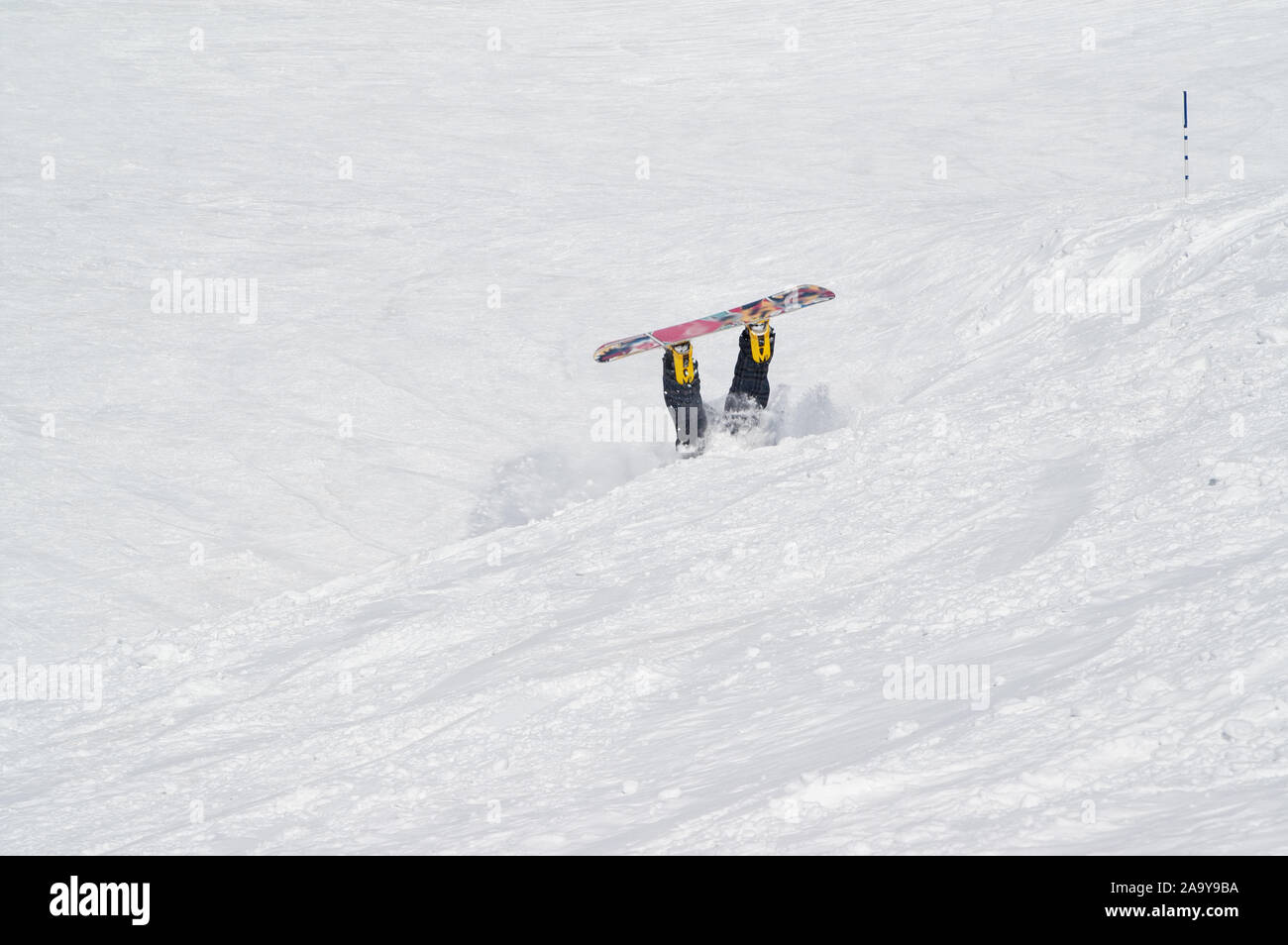 Man falling down mountain hi-res stock photography and images - Alamy