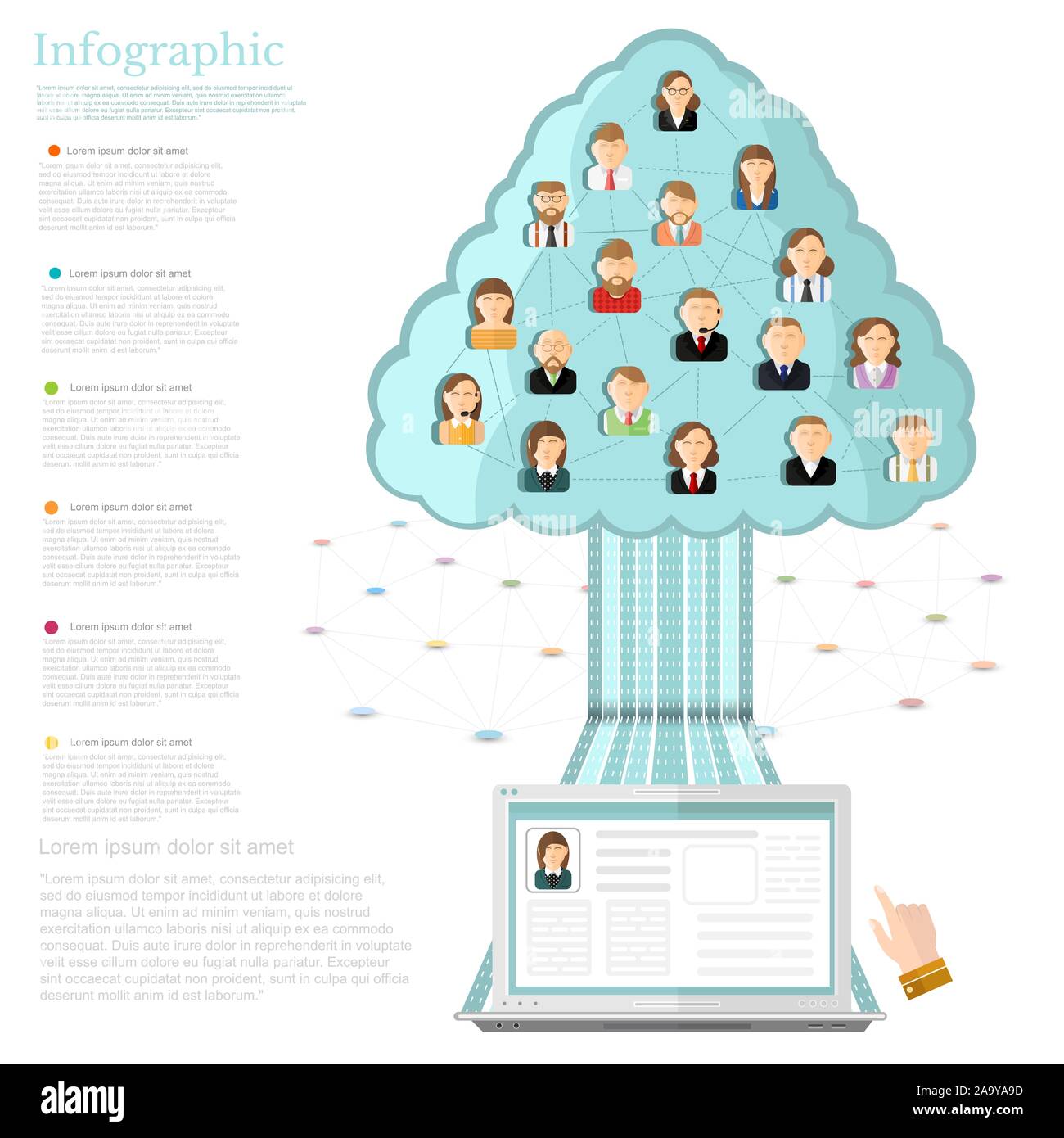 Notebook examining Stock Vector Images - Alamy