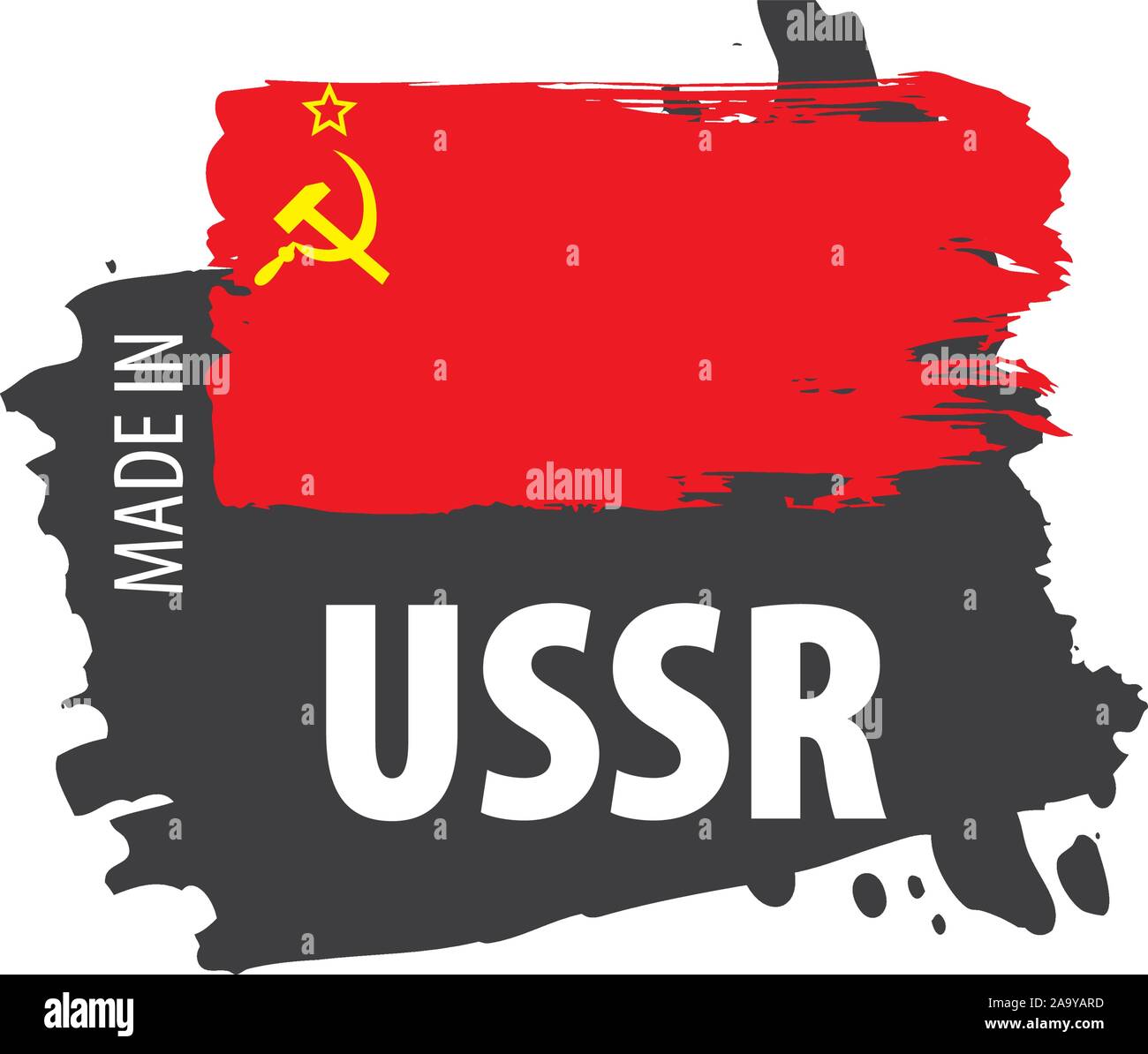 Made in ussr Stock Vector Images - Alamy