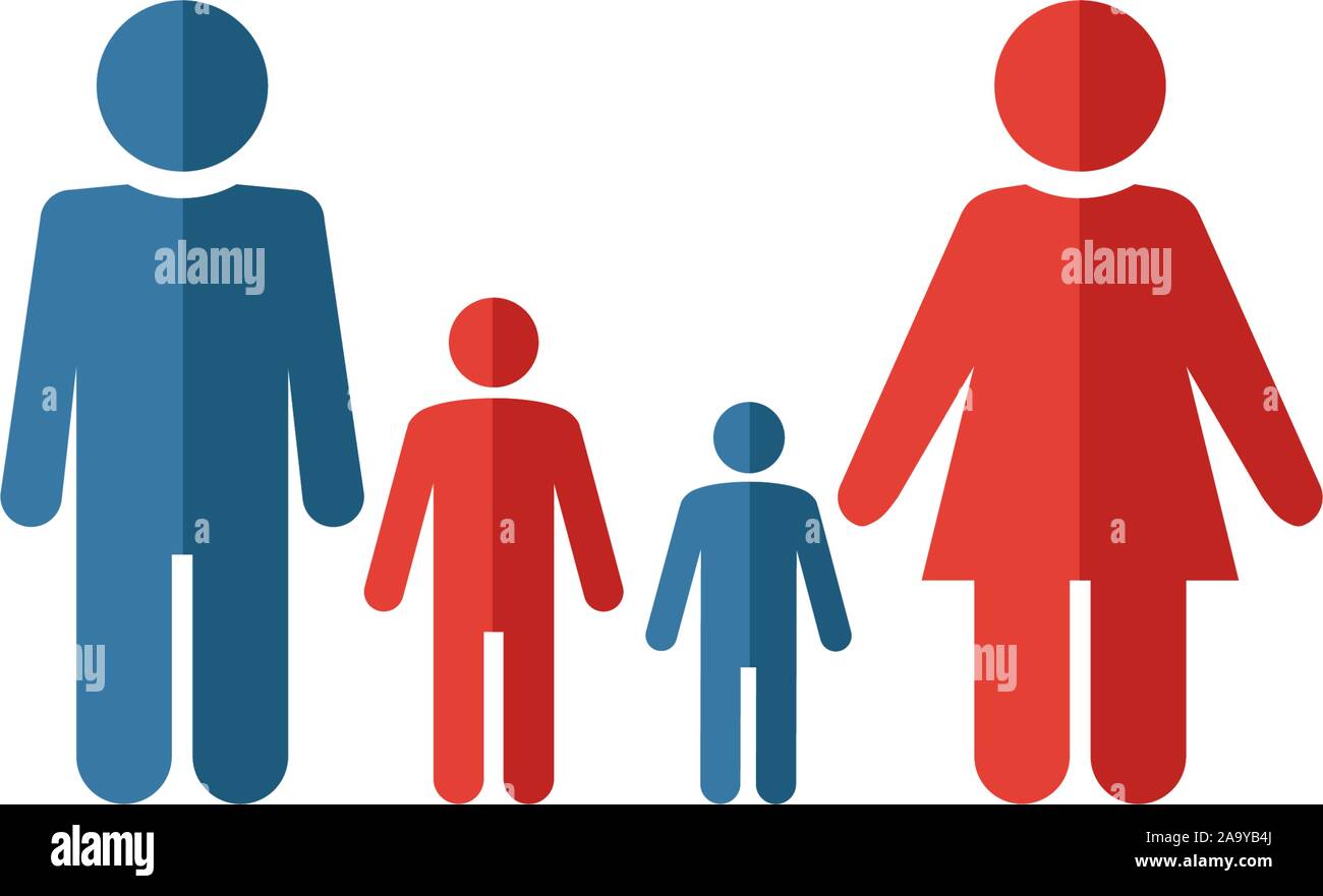 Family icon. Simple flat element from community collection. Creative ...