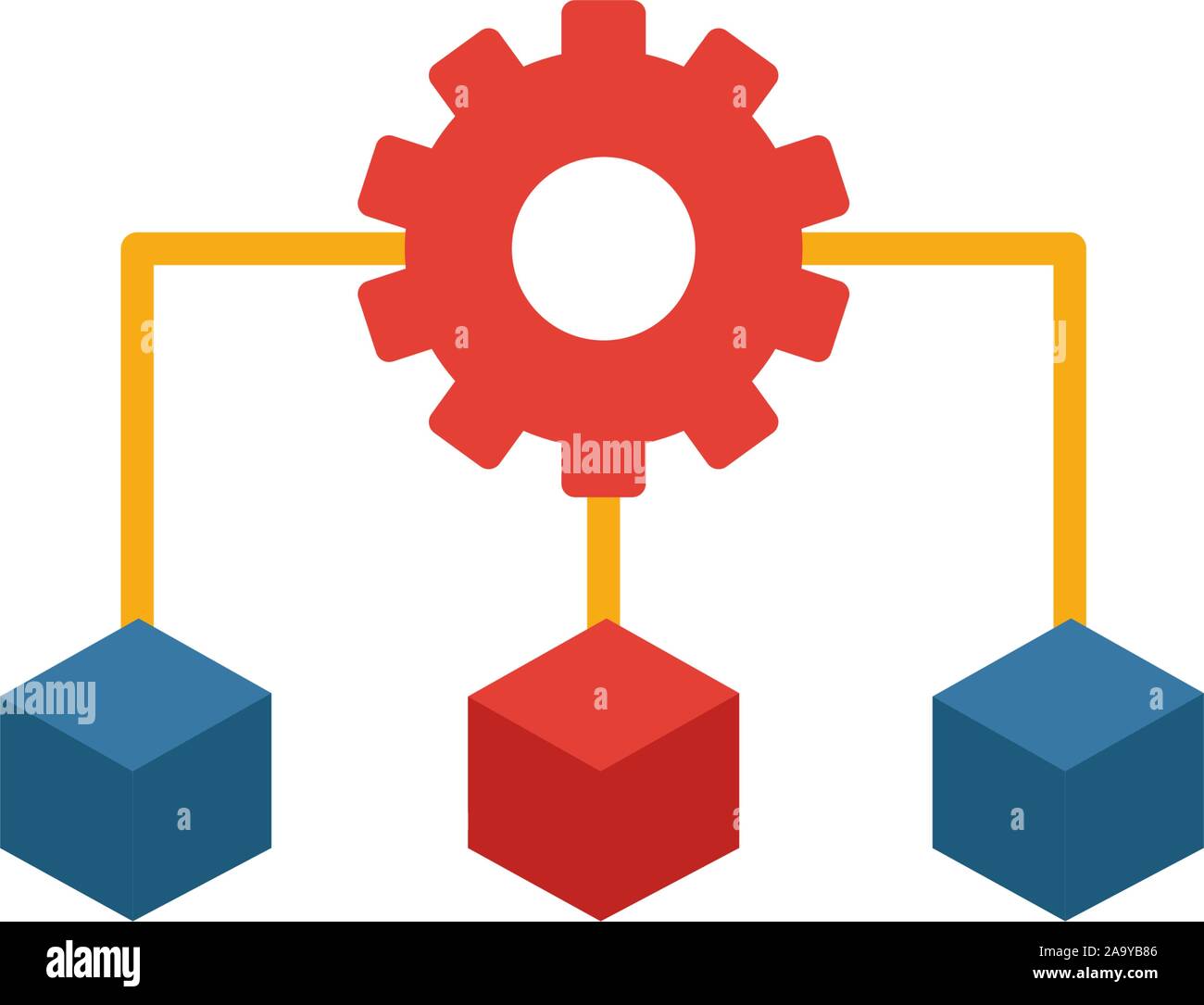 Infrastructure icon. Simple flat element from community collection ...