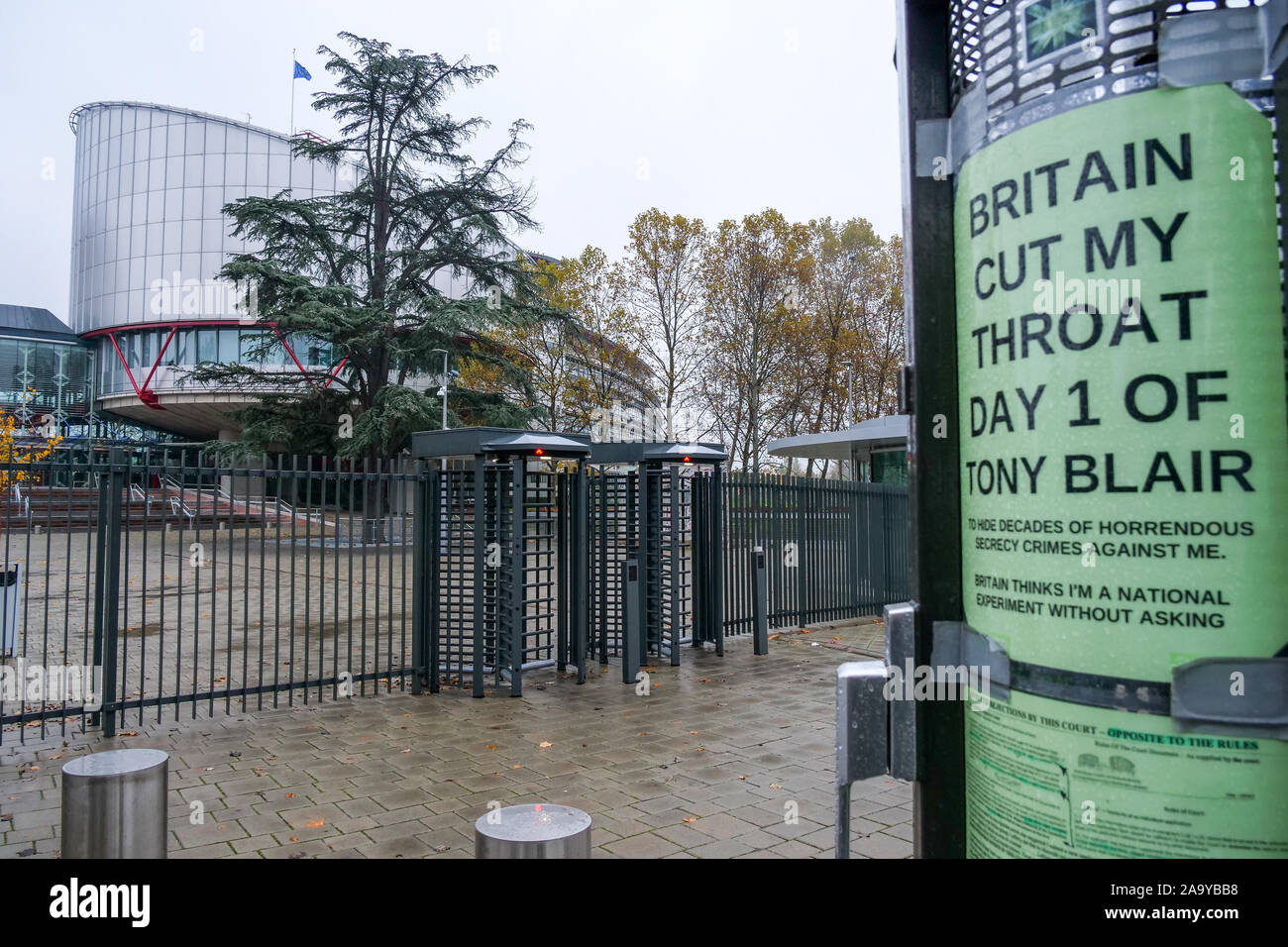 European Court on Human Rights (ECtHR), Strasbourg, Alsace, France ...