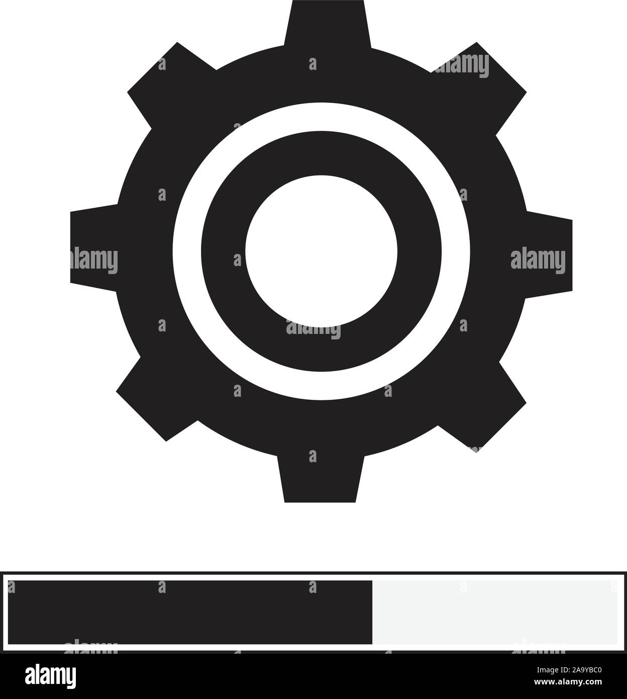 update system icon on white background. flat style. upgrade icon for ...