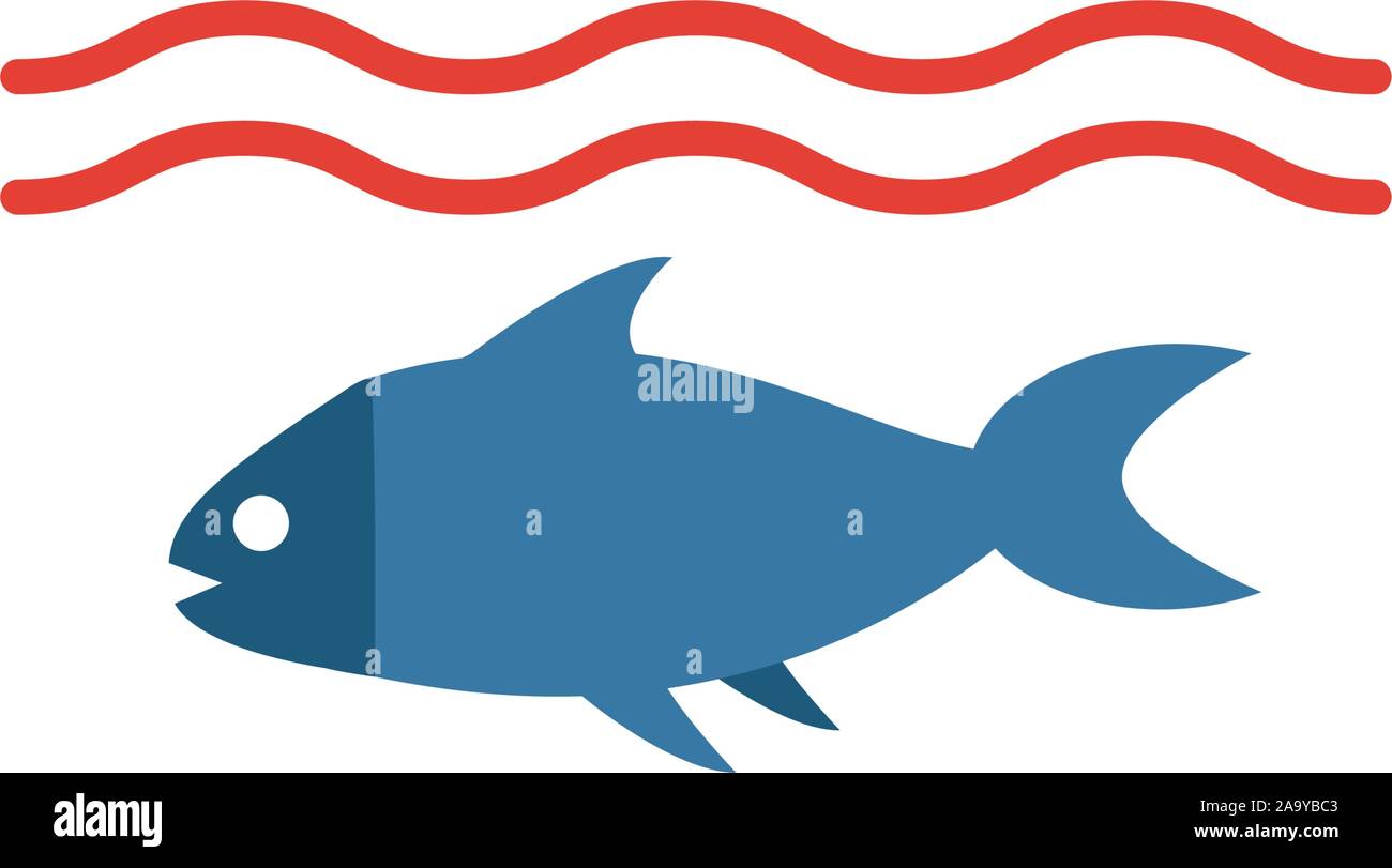 Life Under Water icon. Simple flat element from community collection ...