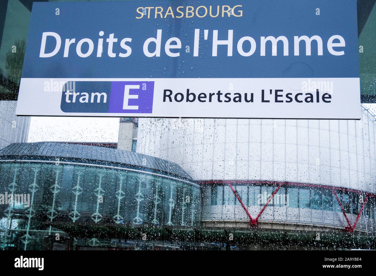 European Court on Human Rights (ECtHR), Strasbourg, Alsace, France ...
