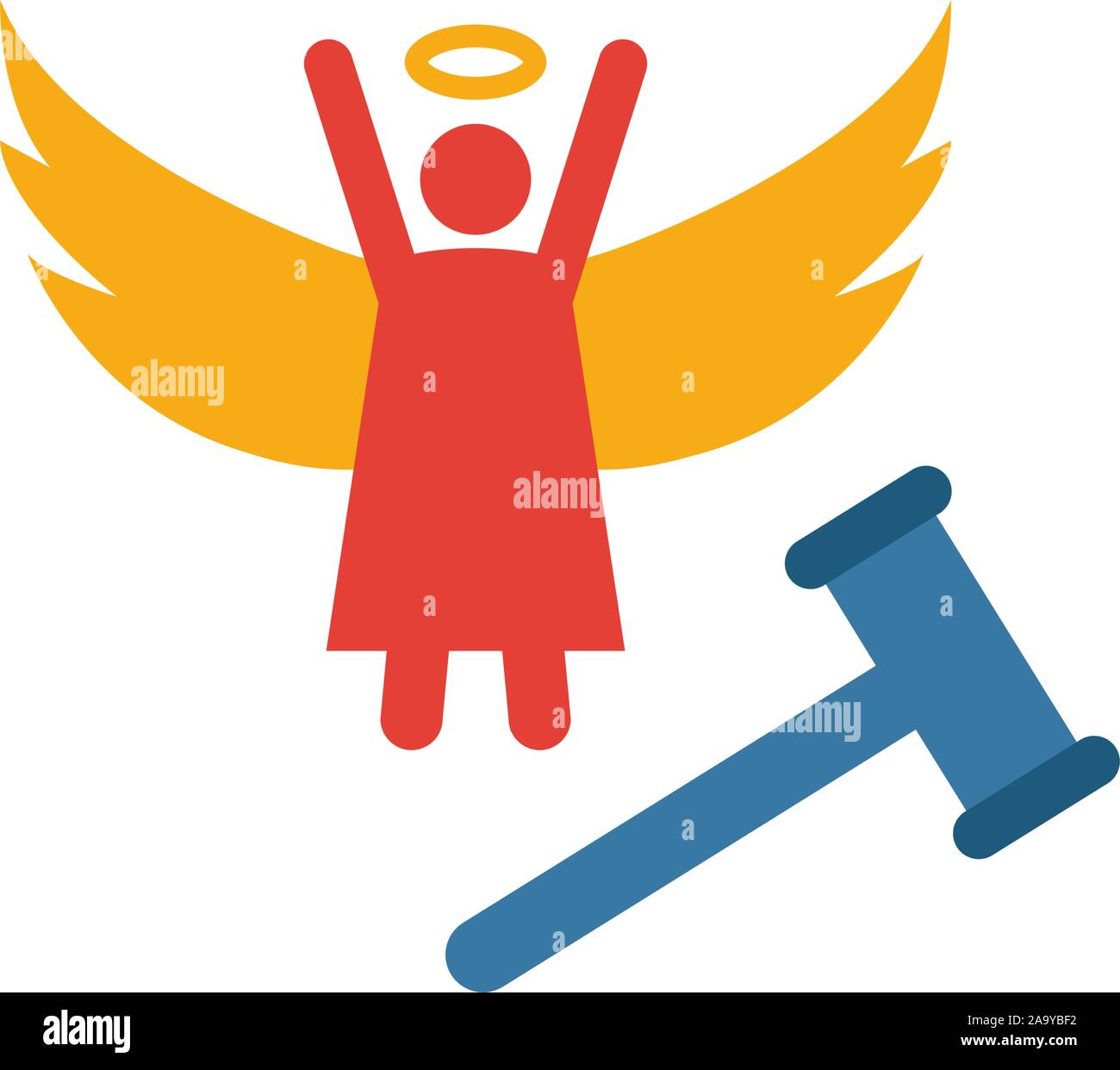 Peace And Justice icon. Simple flat element from community collection ...