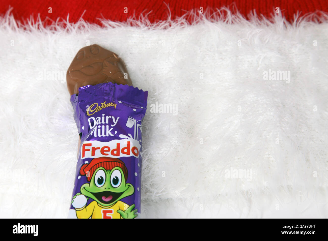 Cadbury Dairy Milk Freddo Chocolate Bar opened wrapper from Cadbury ...