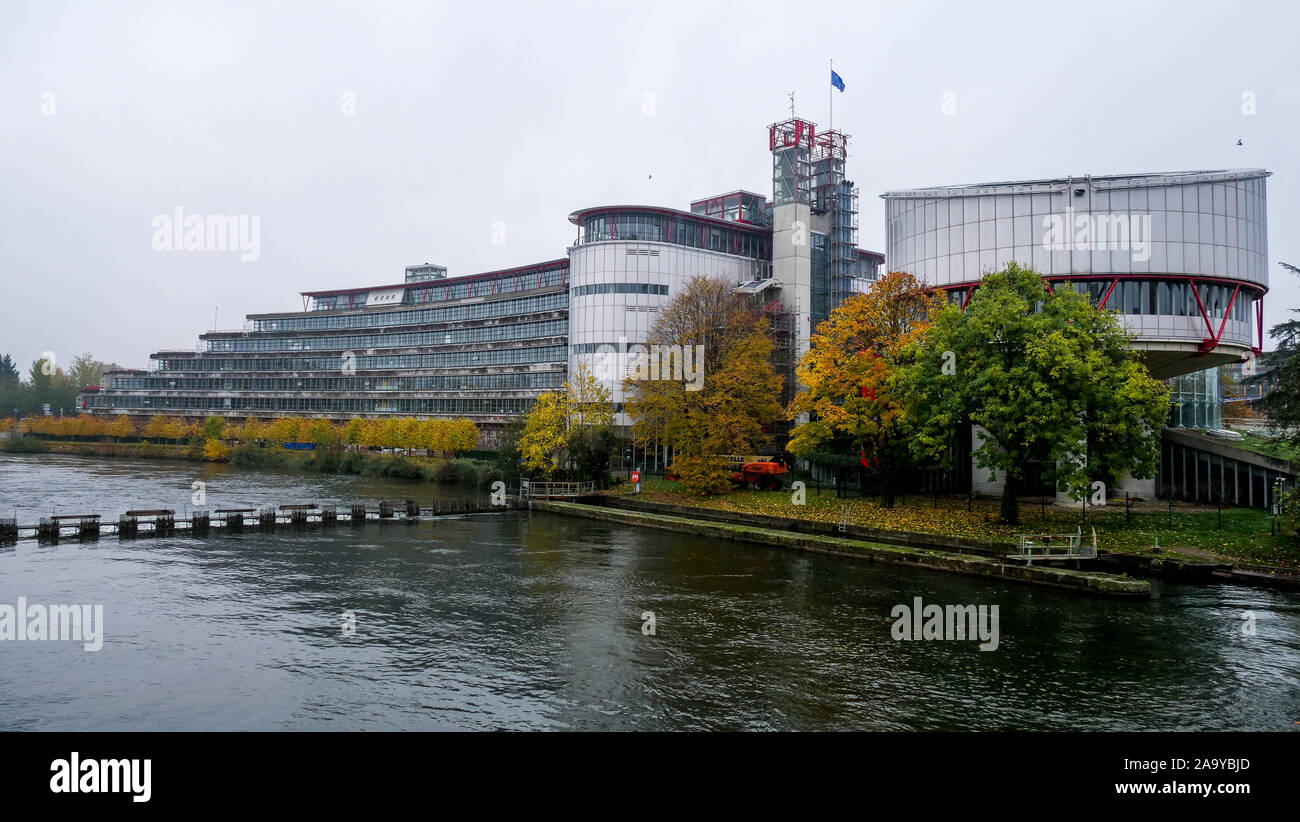 European Court on Human Rights (ECtHR), Strasbourg, Alsace, France ...