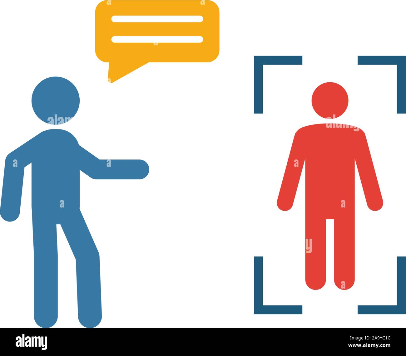 Direct Marketing icon. Simple flat element from content collection ...