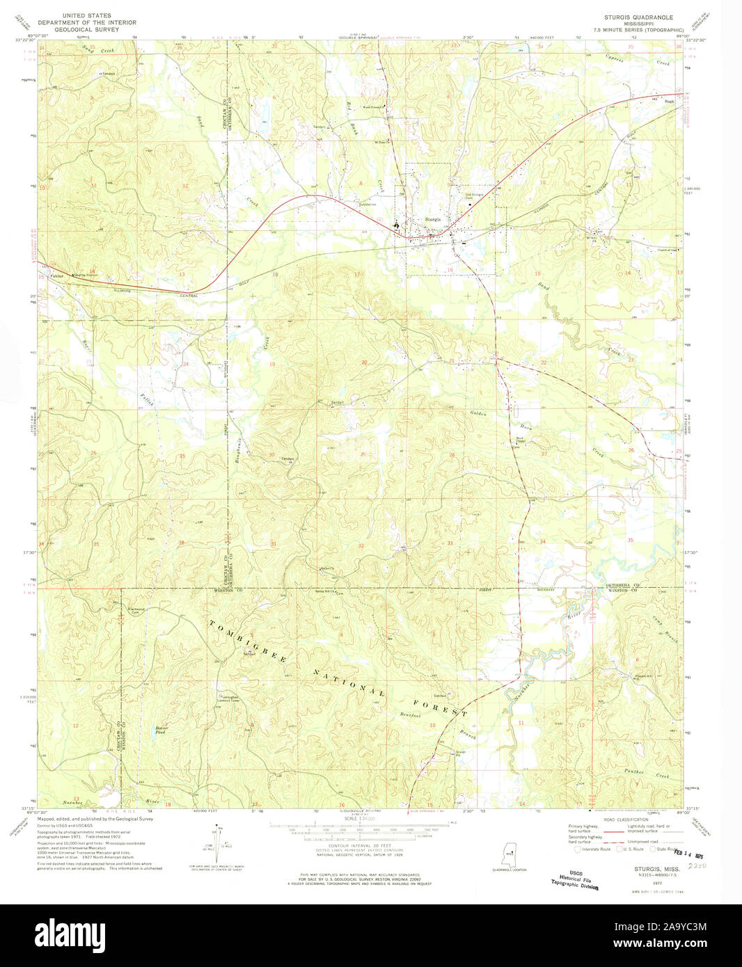 Map Of Sturgis High Resolution Stock Photography and Images - Alamy